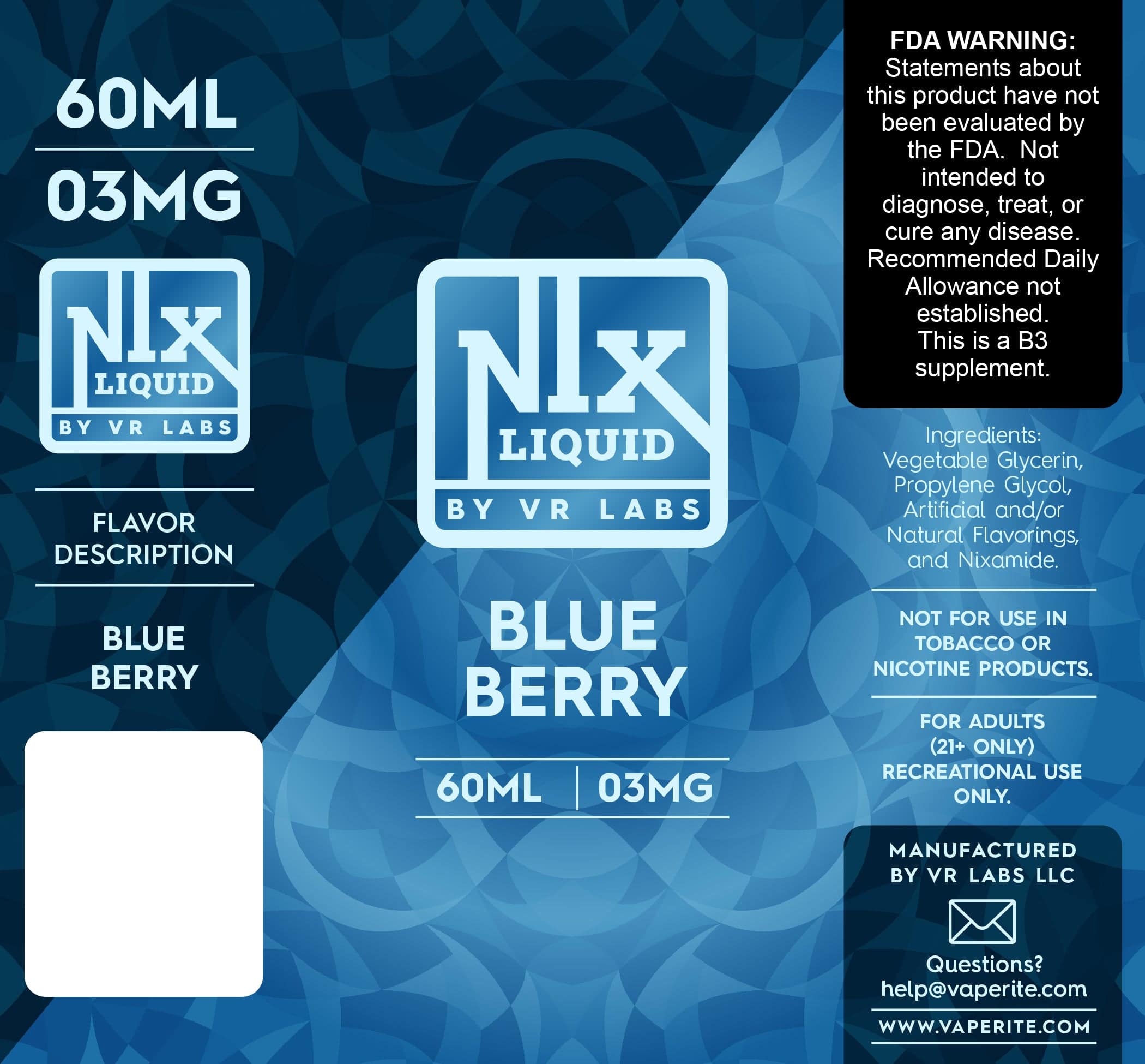 Blueberry | NIXLIQUID.com